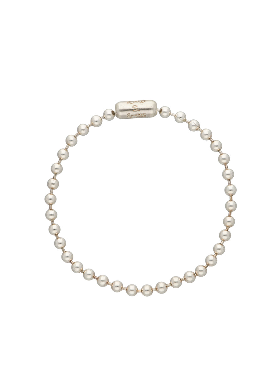 sspj.0028-silver ボールチェーンブレスレット -S- ロング Lonely Souls 2024 Spring ...